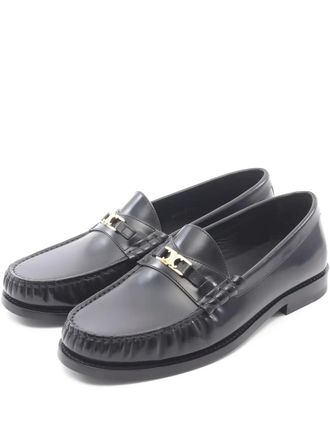 Celine mocassins 15 Triomphe (ann&eacute;es 2020) - Noir