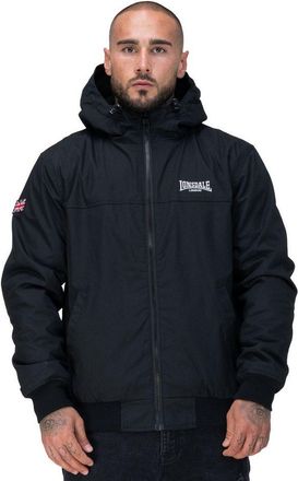 Lonsdale Fleecejacke Lonsdale Herren Jacke Dunster (Packung, 1 Jacke) mit Kapuze