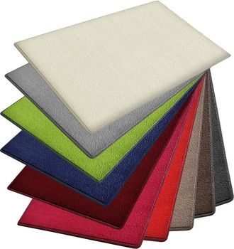 Casa Pura Teppich Noblesse | viele Größen | mit GUT-Siegel | flauschig getufteter Flor in modernen Farben | für Wohnzimmer, Schlafzimmer, Jugendzimmer (Creme, 1