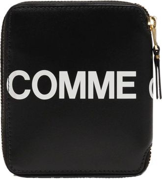 Comme Des Gar&ccedil;ons Femme, Accessoires, Noir, Taille: ONE Size Huge Logo Wallet