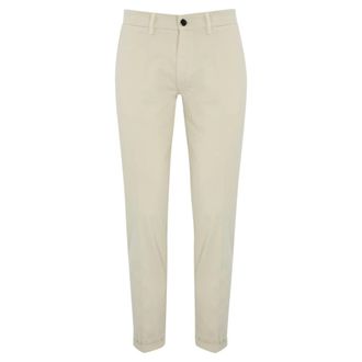 Re-hash Pantalon blanc slim en coton - Homme - Pantalons - Blanc - Taille: W36