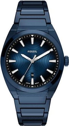 Fossil Uhr Everett FS6169 Dunkelblau
