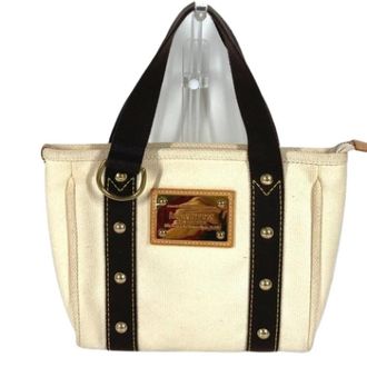 Louis Vuitton Pre-owned Vintage Canvas Tote - - Pre-owned - Damen - Wei&szlig; - ONE SIZE