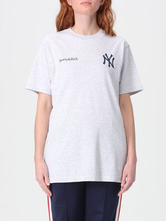 Sporty & Rich T-Shirt SPORTY & RICH Damen Farbe Grau