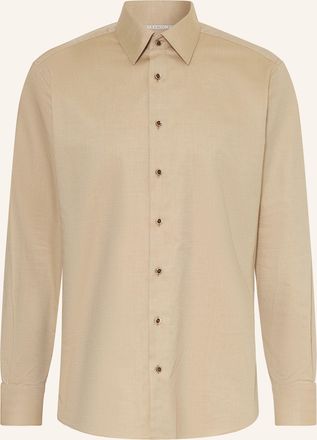 Eterna Hemd Modern Fit braun