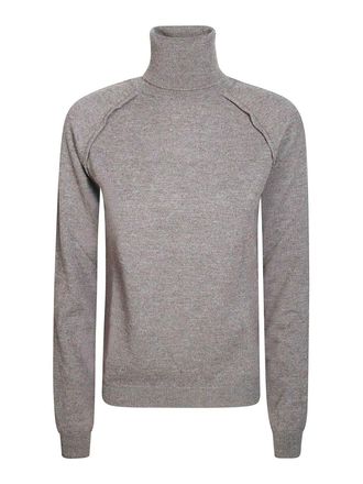 Dondup Pull Col Rond - Marron