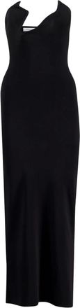 CHRISTOPHER ESBER Femme, Robes, Noir, Taille: 38 FR Odessa Arced Column Knit Dress