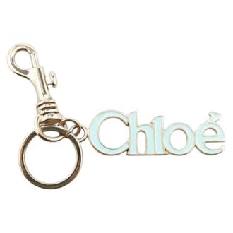 Chlo&eacute; Pre-owned Stoff-Schl&uuml;sselanh&auml;nger - - Pre-owned - Damen - Blau - ONE SIZE