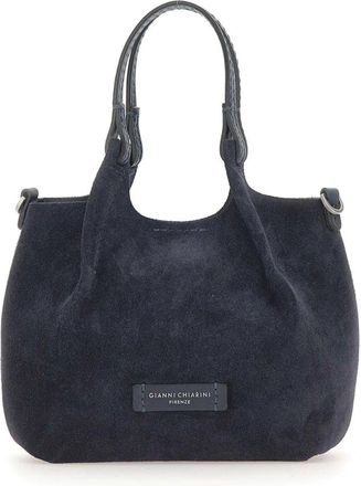 Gianni Chiarini Femme, Sacs, Bleu, Taille: ONE Size Dua Tote Bag