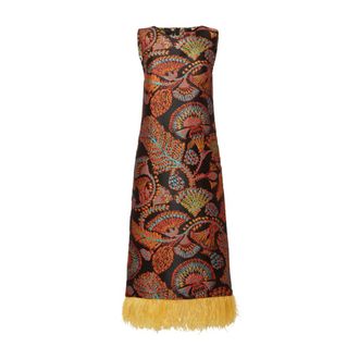 La DoubleJ Sicomore Column Kleid - - Dresses - Damen - Mehrfarbig - L