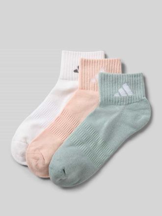 adidas Socken mit Label-Print im 3er-Pack