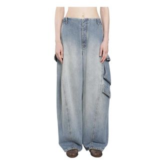 Alaia Cargo Hosen - - Jeans - Damen - Blau - S