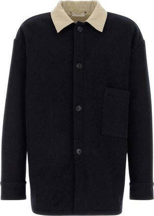 1989 STUDIO 1989 Studio, Homme, Vestes, Bleu, Taille: XL Chemise Veste Boutonn&eacute;e