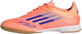adidas Unisex Chaussure F50 League Indoor, Beam Orange/Lucid Blue/Cloud White, 43 1/3