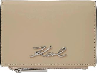 Karl Lagerfeld Portemonnaie - SIGNATURE BI-FOLD GIFT SET Geldb&ouml;rse - Gr. unisize - in Beige - f&uuml;r Damen