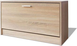 Les Tendances Banc à chaussures 80 x 24x45 Chêne