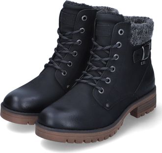 Tom Tailor Tom Tailor Damen 4290100020 Mode-Stiefel, Black, 42 EU