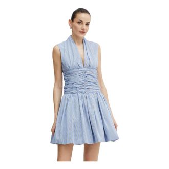 Patou Bloomer Mini Kleid - - Dresses - Damen - Blau - L