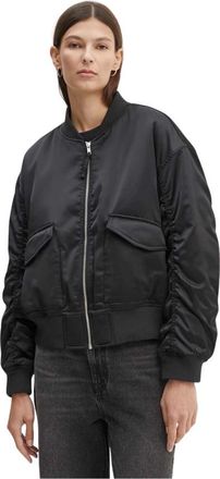 Levi's Femme, Vestes, Noir, Taille: 38 FR Bomber Vestes