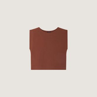 SOEUR TEE-SHIRT AMANDA MARRON