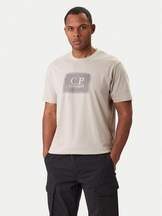 C.P. Company T-Shirt 20CMTS723A005100W Beige Regular Fit