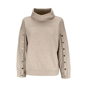 Brunello Cucinelli Femme, Pulls, Beige, Taille: 44 FR Pull ras du cou en cachemire