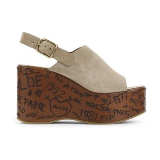 Chlo&eacute; Damen, Schuhe, Beige, 41 EUGr&ouml;&szlig;e