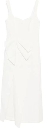 Acler Underwood Midikleid - Wei&szlig;