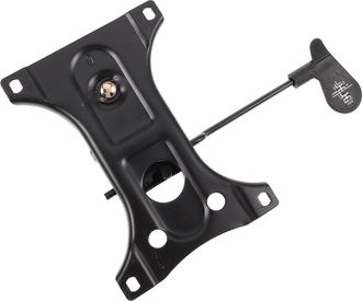 BESPORTBLE Drehstuhl Drehteller aus Kunststoff und Metall Stuhldrehfu&szlig; mit Neigungssteuerung Praktisches B&uuml;rostuhlzubeh&ouml;r f&uuml;r Home Office Schreibtischst&uuml;hle