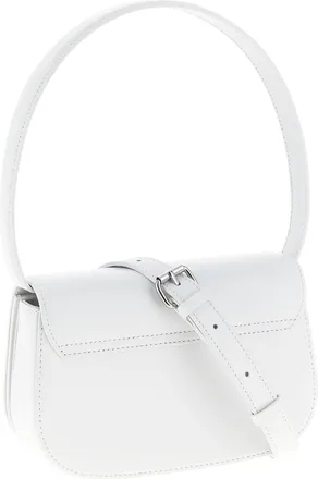 Diesel Leather Shoulder Bag - White