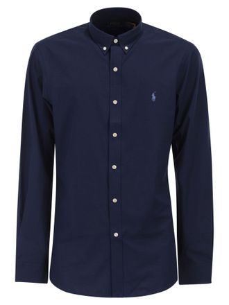 Polo Ralph Lauren Chemise slim fit en fil &agrave; fil stretch