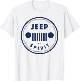 Jeep Spirit 1941 blaues Logo T-Shirt