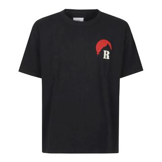 Rhude Moonlight Regatta T-Shirt - - Tops - Herren - Schwarzk - L