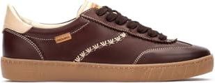 Pikolinos Baskets en Cuir Lanzarote pour Femme Color CAOBA