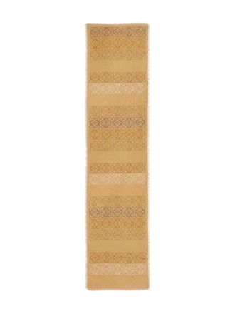 Loewe Schal mit Anagram-Muster - Nude