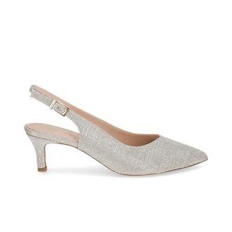 Peter Kaiser Escarpins Peeptoes & Slingpumps 79643 en Textile m&eacute;tallique pour Femme