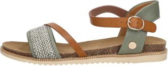 Mustang Femme, Chaussures, Multicolore, Taille: 42 EU Sandalen Plat