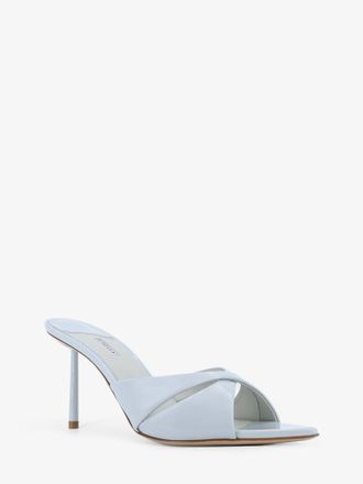 Le Silla Womens Shirley Patent Leather Sandals Grey