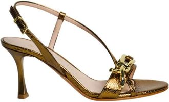 Albano Femme, Chaussures, Brun, Taille: 37 EU 5552 Snake Sandal
