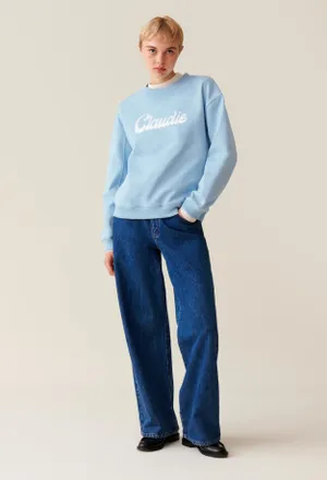 Claudie Pierlot Sweatshirt ample imprim&eacute; Claudie