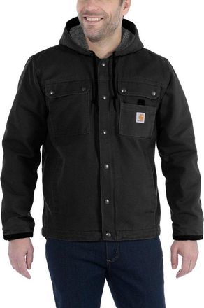 Carhartt Work in Progress Kapuzenpl&uuml;schjacke BARTLETT JACKET (1-St)