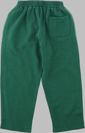 Bobo Choses Straight Cotton Jogging Pants - Green