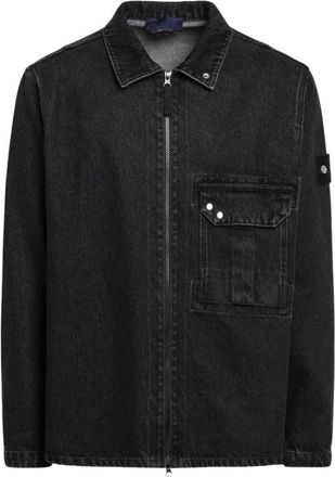 Stone Island Chemise 120002 - Homme - Vestes - Noir - Taille: M