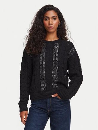 Guess Pullover W6YR21 Z0965 Schwarz Regular Fit