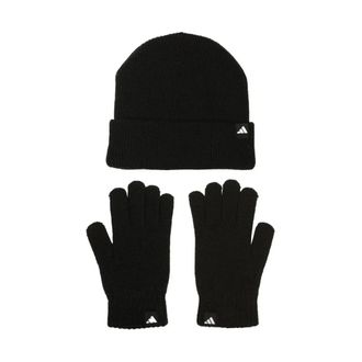 adidas Homme, Sport, Noir, Taille: M Ensemble Bonnet + Gants