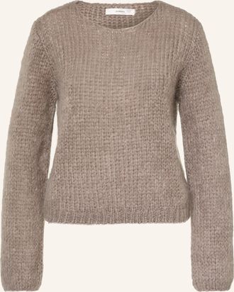 Inwear Inwear Mohair-Pullover Jetraiw braun