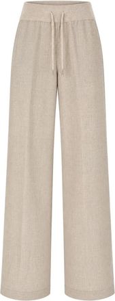 PANICALE Weite Hosen - - Trousers - Damen - Beige - S