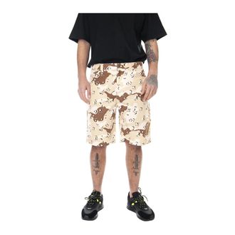 Karl Kani Homme, Shorts, Beige, Taille: M Shorts
