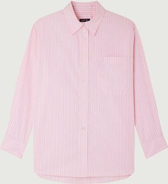 SOEUR CHEMISE CARLOTTA ROSE/BLANC CASS&Eacute;