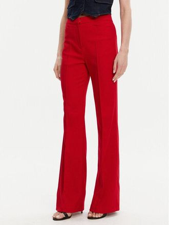 Morgan Stoffhose 251-PECO.F Rot Bootcut Fit